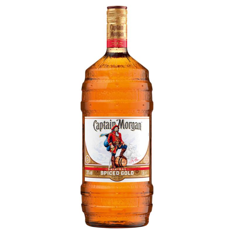 Captain Morgan Spiced Gold 35° 1,5L kopen? €44.95 bij Ginsonline
